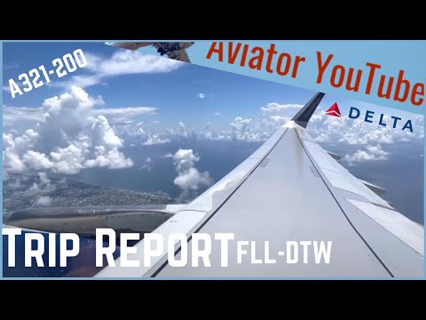 Trip Report | Ft Lauderdale - Detroit (FLL-DTW) | A321-200 | Delta Airlines | Economy
