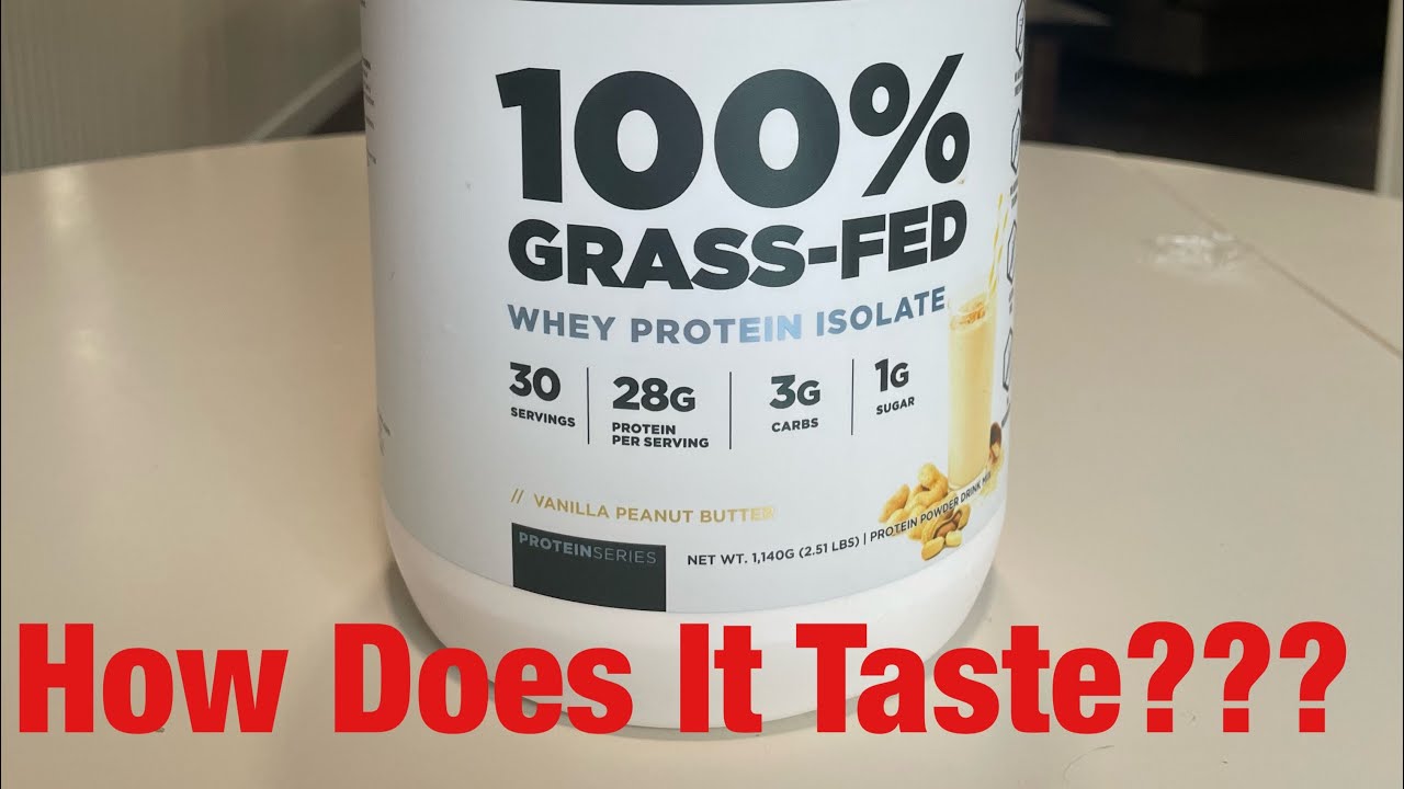 Grass Fed Whey Protein Isolate by Transparent Labs Review
