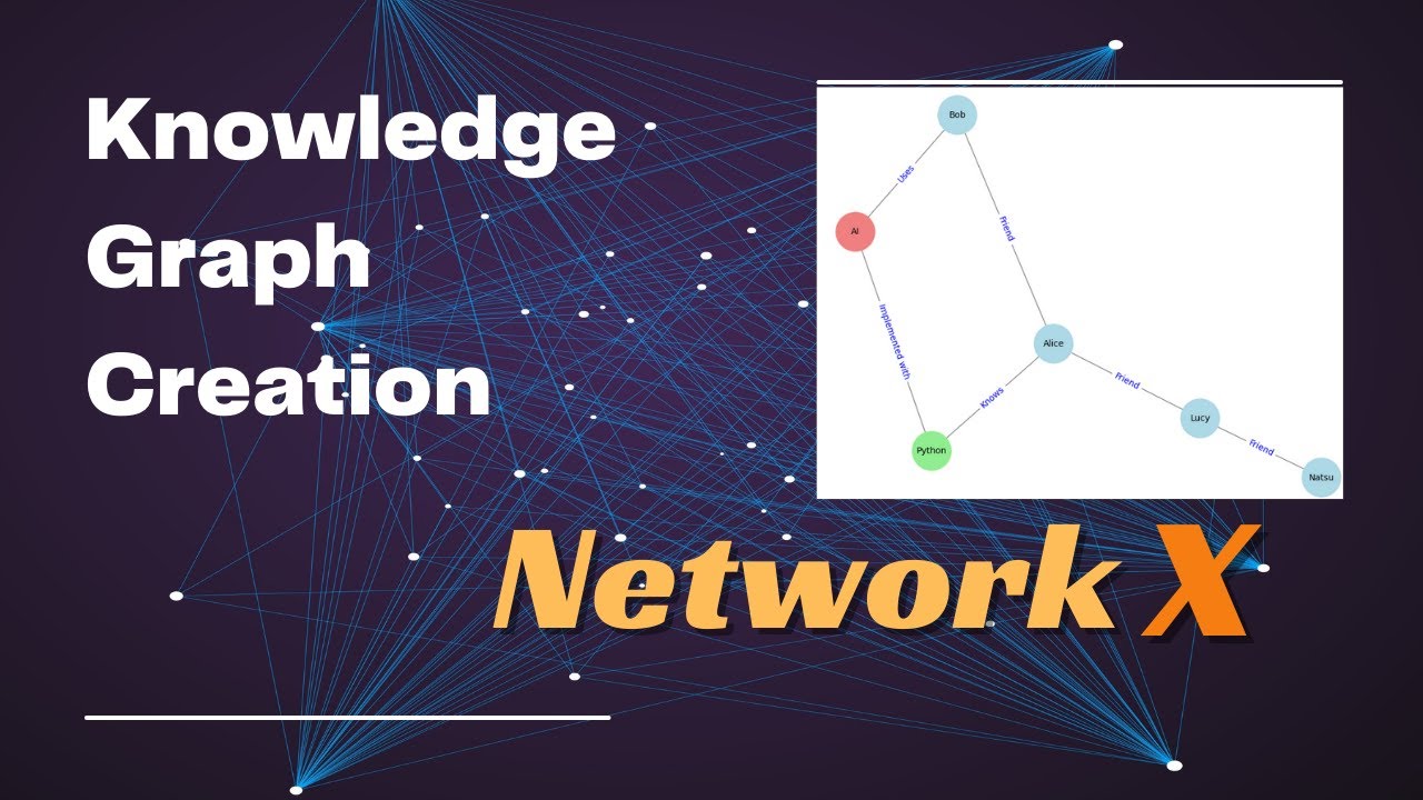 Knowledge Graph Creation with NetworkX | Python Tutorial