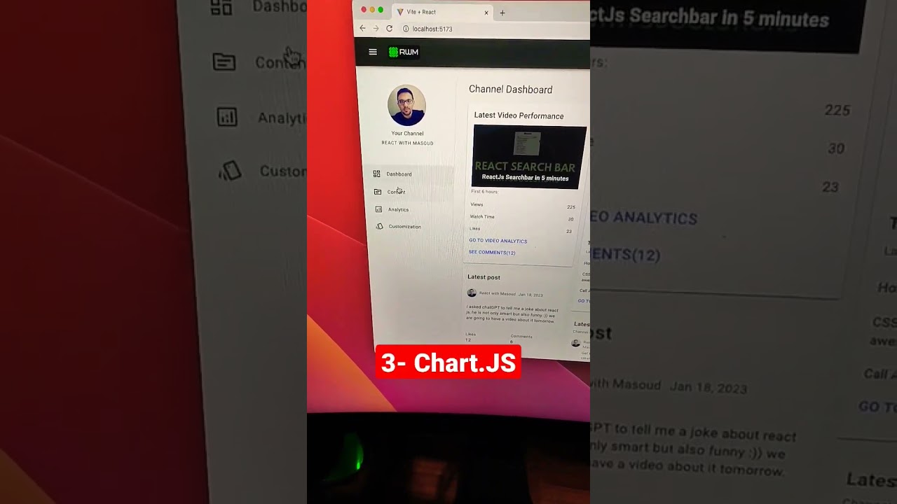 Admin Panel Project built with  ReactJS 2023 Version #reactjs