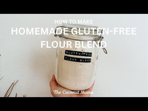 Homemade Gluten Free Flour Blend (So Easy!)