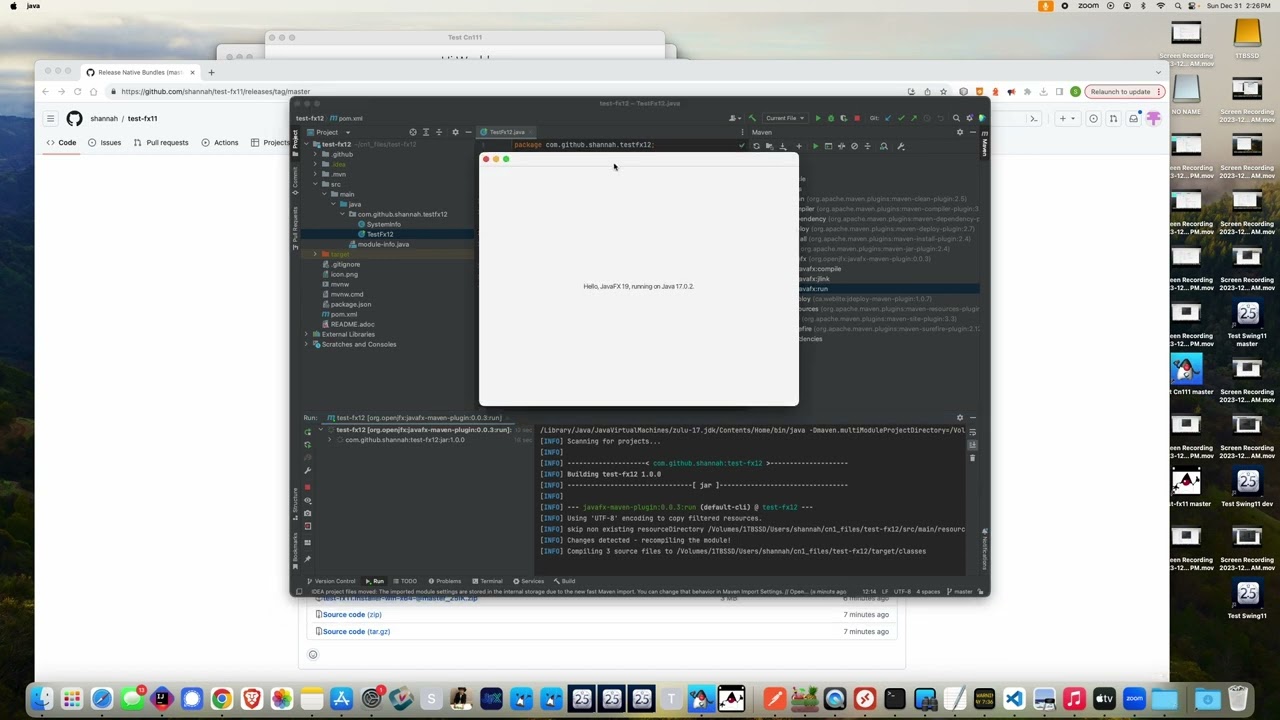 Create a new JavaFX project with the jDeploy IntelliJ Plugin