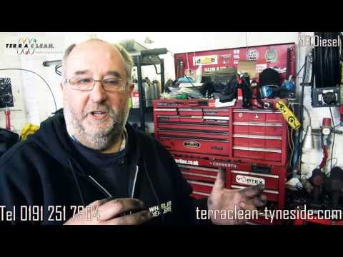 TerraClean applied to a diesel engine.