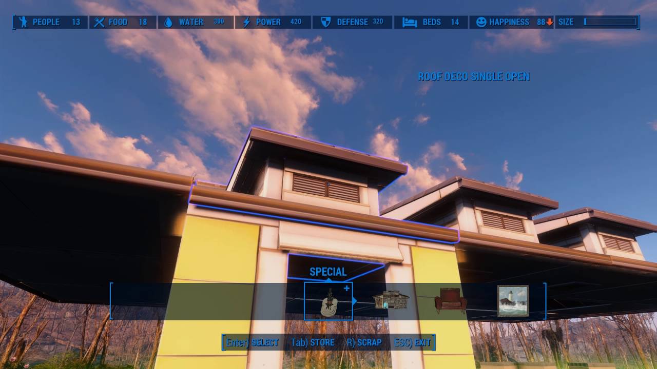 Fallout 4: Rebuild - Modular Sanctuary Issue