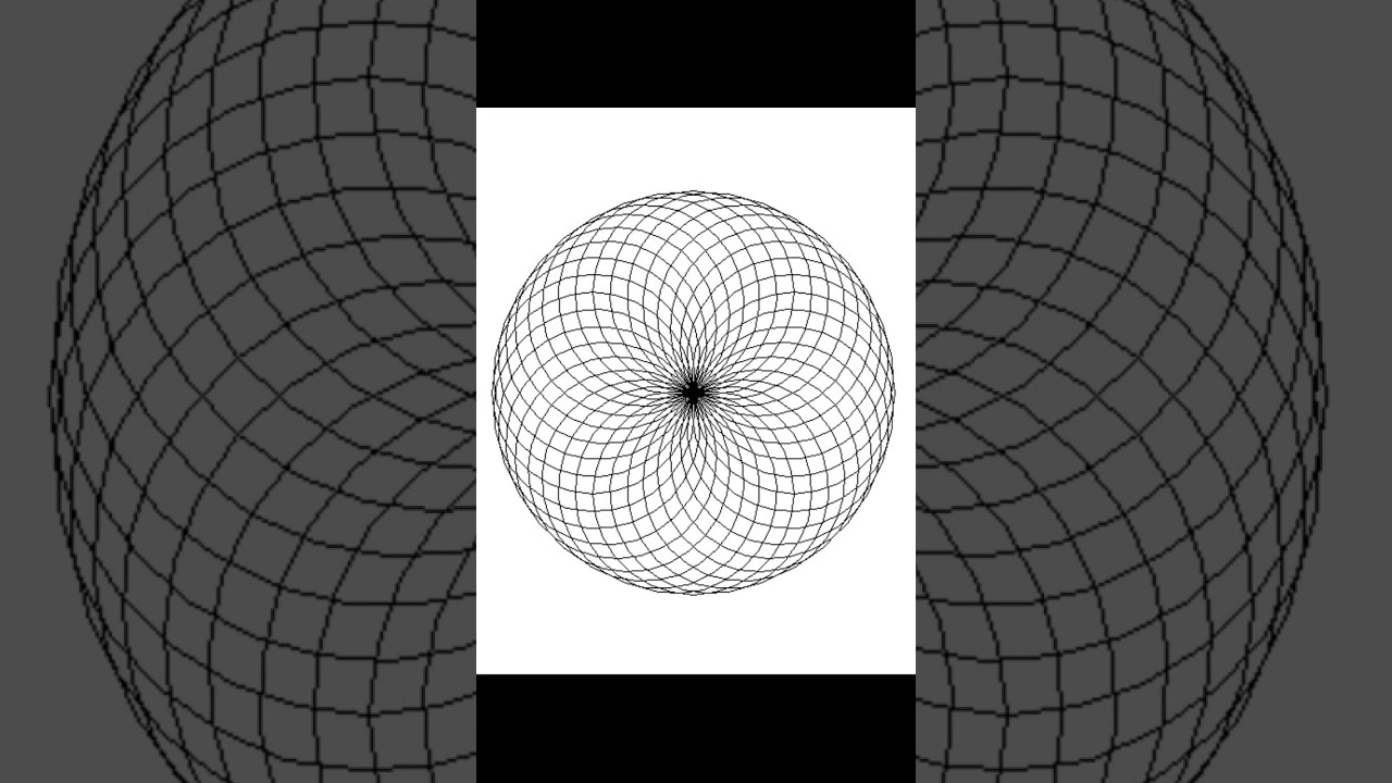 Python turtle tutorial for beginners | Loop | circle | Left  #coding #python #learnpython