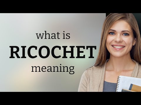 Ricochet | definition of RICOCHET