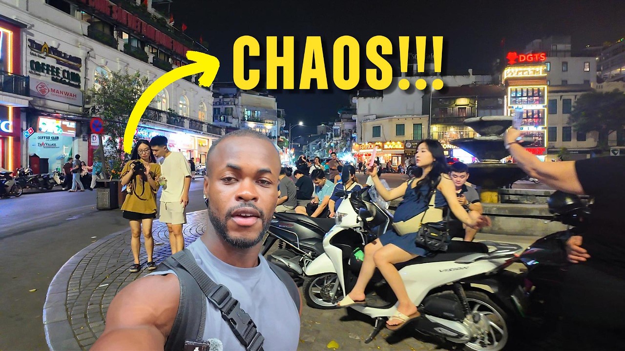 This Was Completely Illegal..... Panic When The Police Arrives In Hanoi 🇻🇳