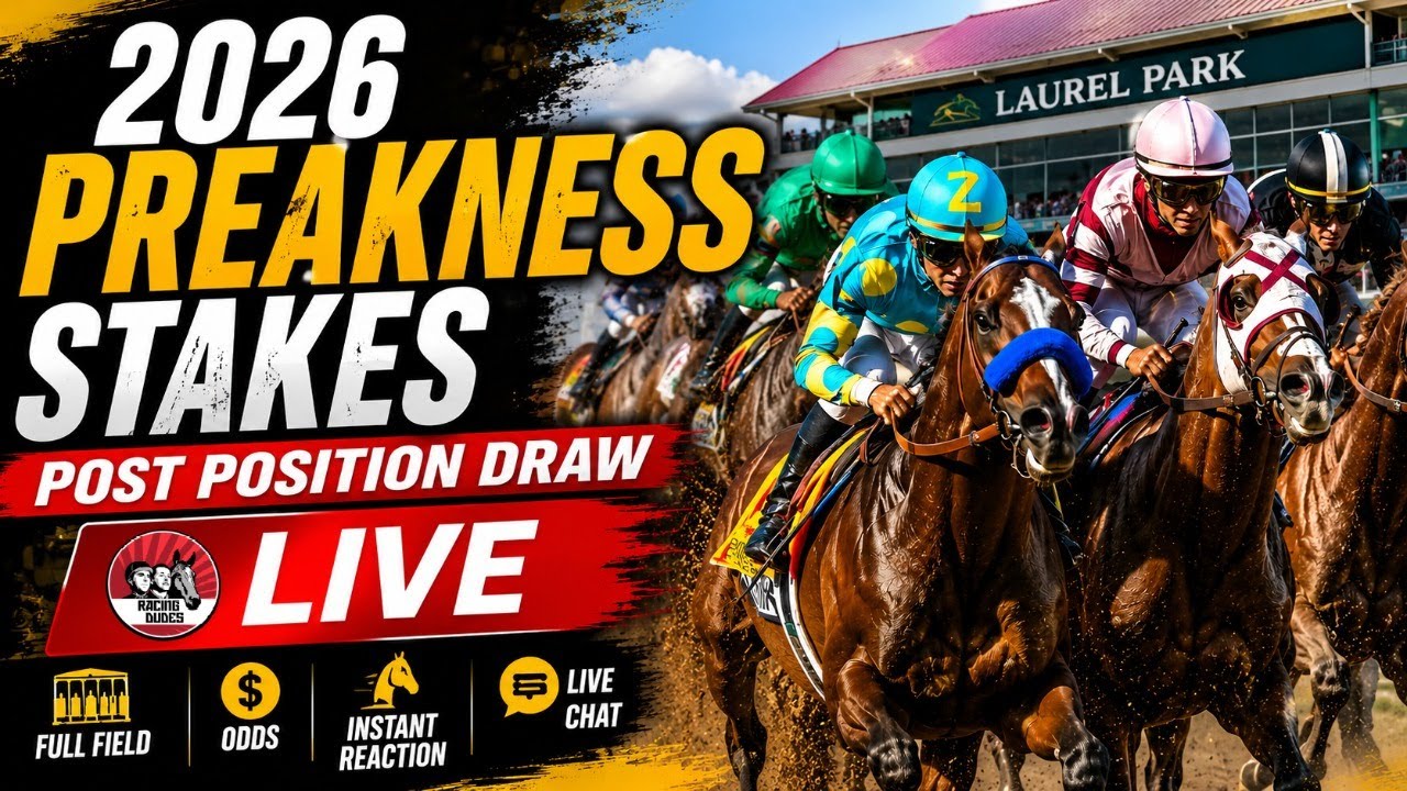 2026 Preakness Stakes Post Position Draw LIVE | Full Field, Odds & Instant Reaction