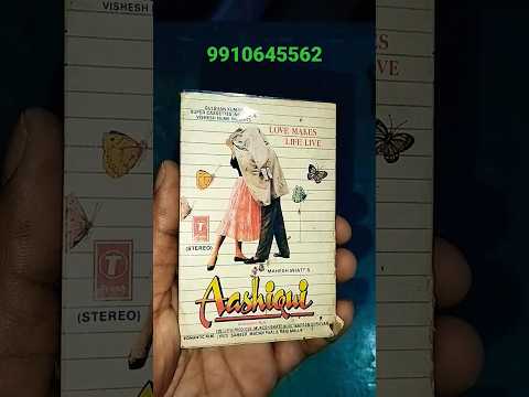 AASHIQUI (1990) AUDIO CASSETTE #audiocassette #shantishop #90severgreen #bollywoodsongs #tapes #90s