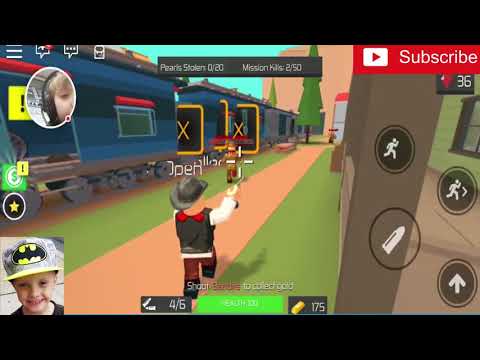 Bandit Simulator the video game on Roblox with Master Mason part 1 ...