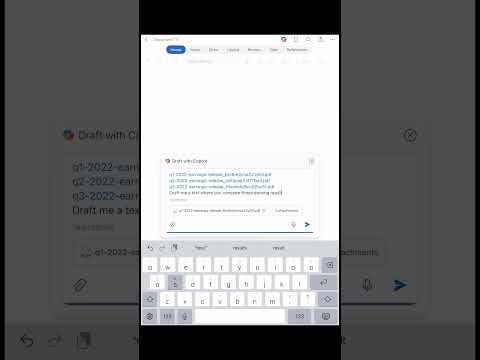 Draft Texts Fast with Copilot - Anywhere, Anytime!