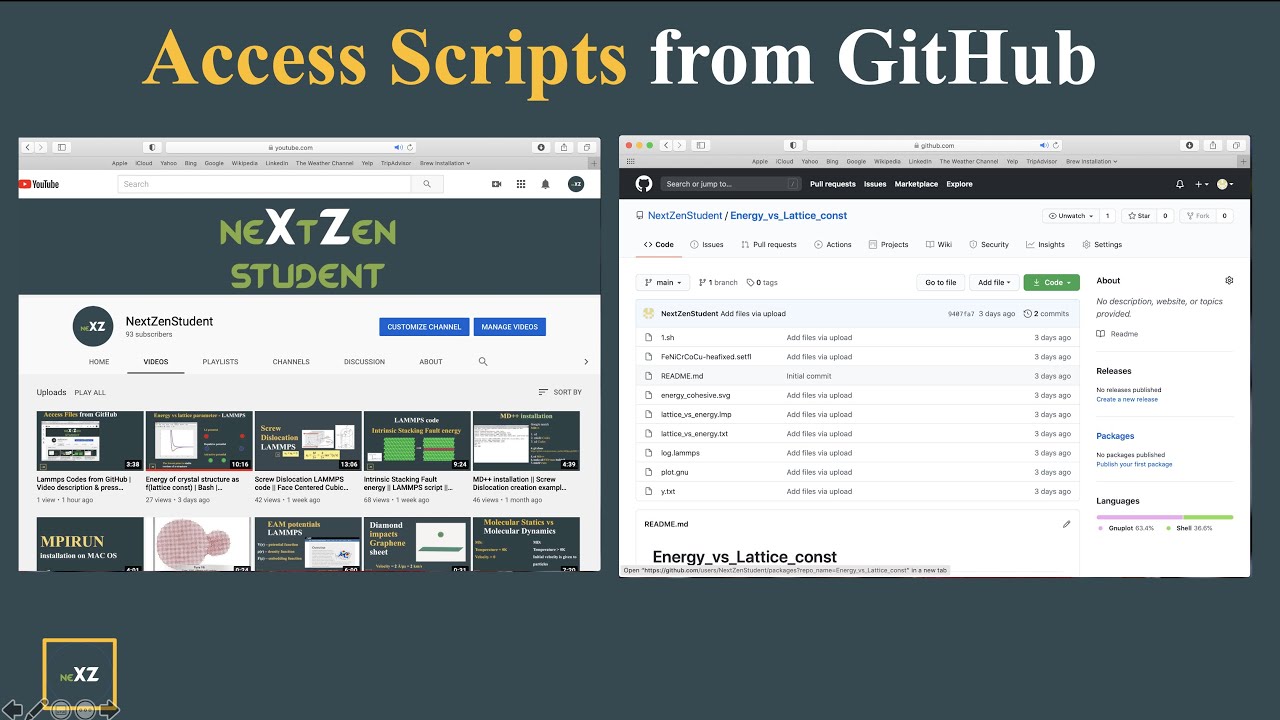 Lammps Codes from GitHub | Video description & press show more -Click on website link