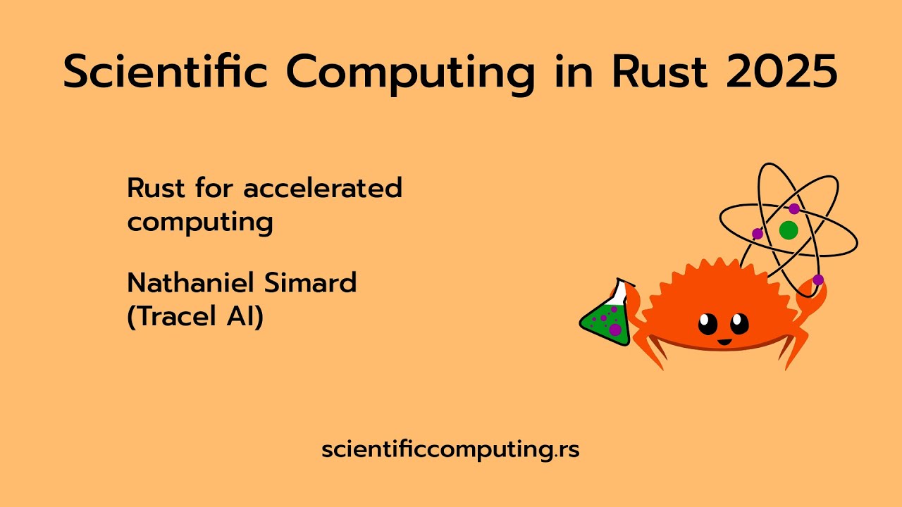 Nathaniel Simard - Rust for accelerated computing