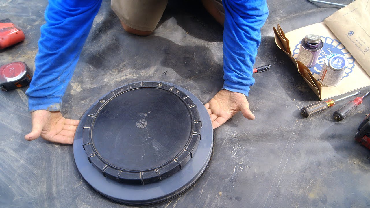 Pond Liner Bottom Drain Attachment - KP 28