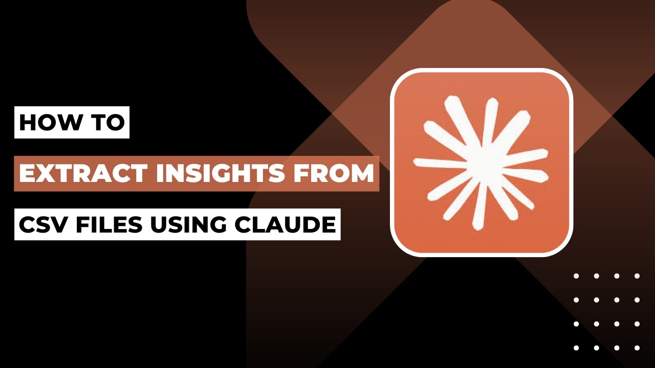 How To Extract Insights From CSV Files Using Claude AI !