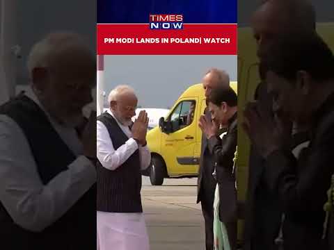 Poland: Prime Minister Modi Reaches Warsaw, To Meet Polish Counterpart Donald Tusk | Watch #shorts
