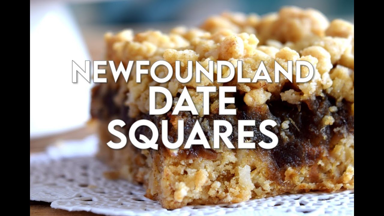 Newfoundland Date Squares
