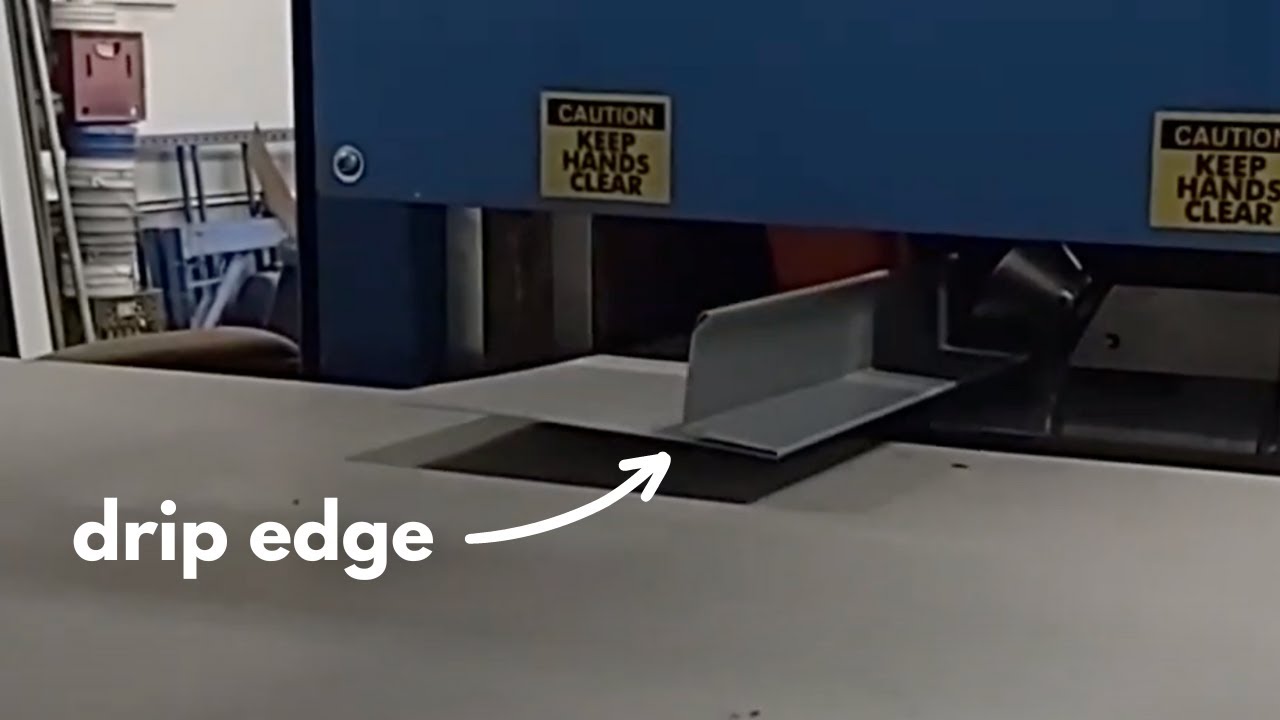 Automatic Drip Edge Roll forming Machine - ODE - Mac Tech