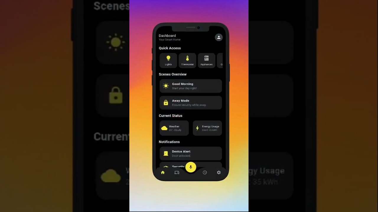 🏡✨ Flutter | Smart Home App Built ! 🚀#Flutter #SmartHome #UIUX #Dart #fyp  #fy #IOS #android
