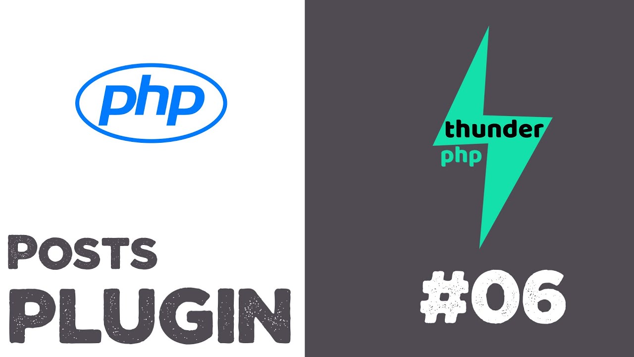 Posts plugin for thunderPHP Framework #06 | CRUD 2 | Quick programming tutorial