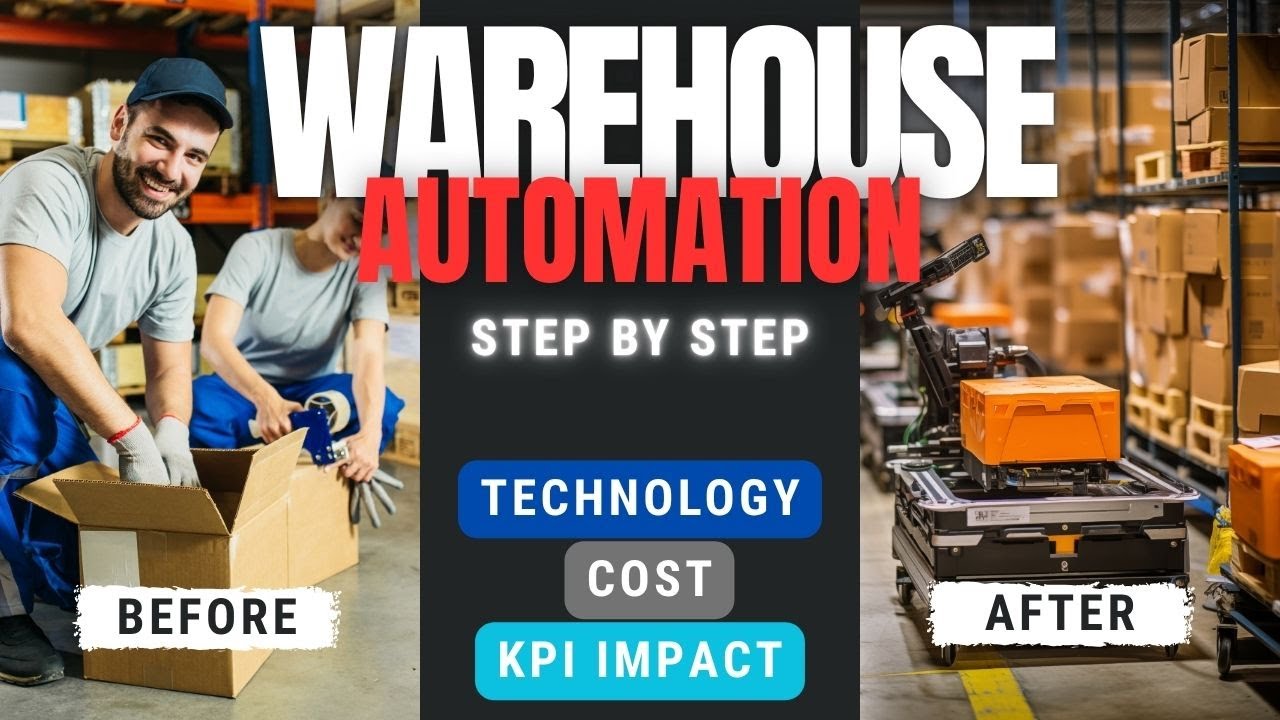 5 Ways of Warehouse Automation Explained | Warehouse Automation Solutions and Systems | AMR AGV RFID