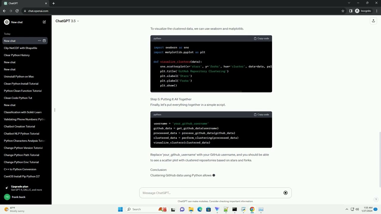 clustering python github