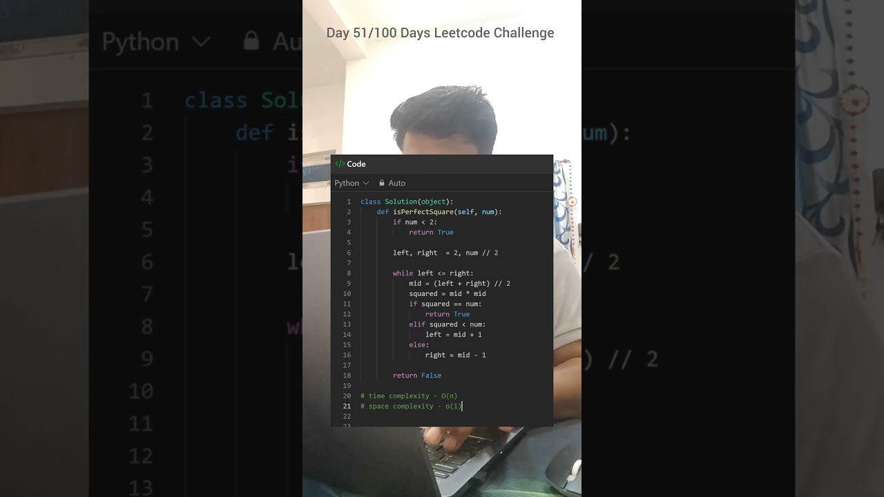 Day 51/100 Days Leetcode Challenge #coding #codingbat #programminglanguage #python #programming #js