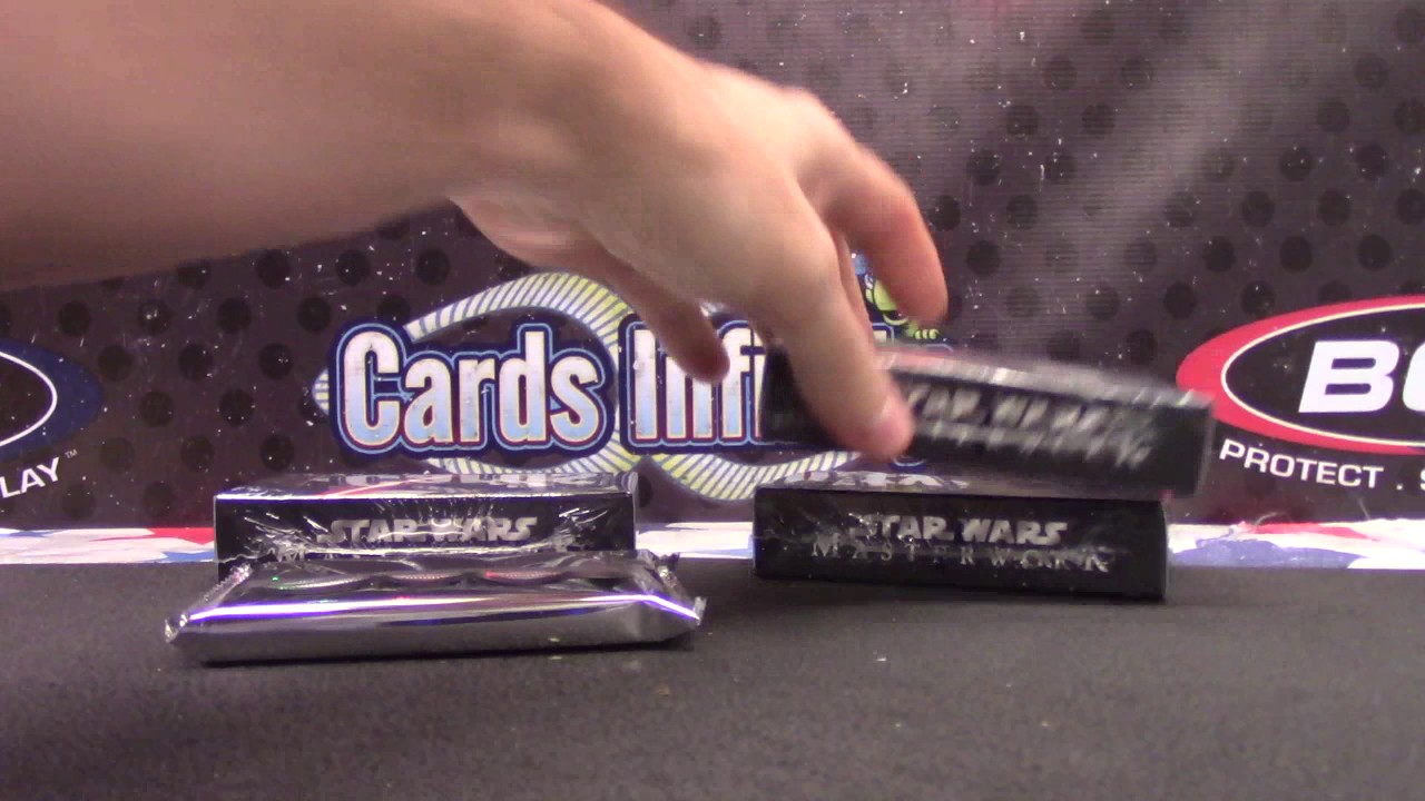 Joseph's 2016 Topps Star Wars Masterwork Box Break