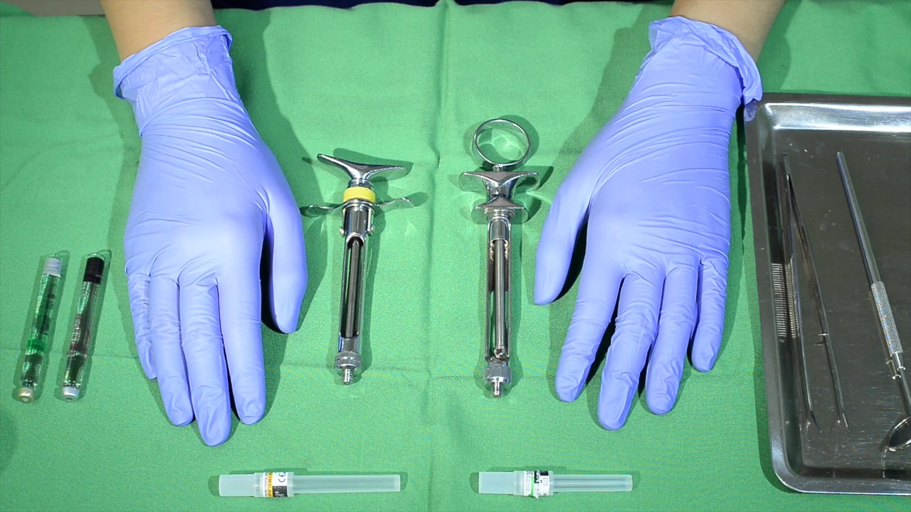 EP 2 Instruments for local anesthetic administration