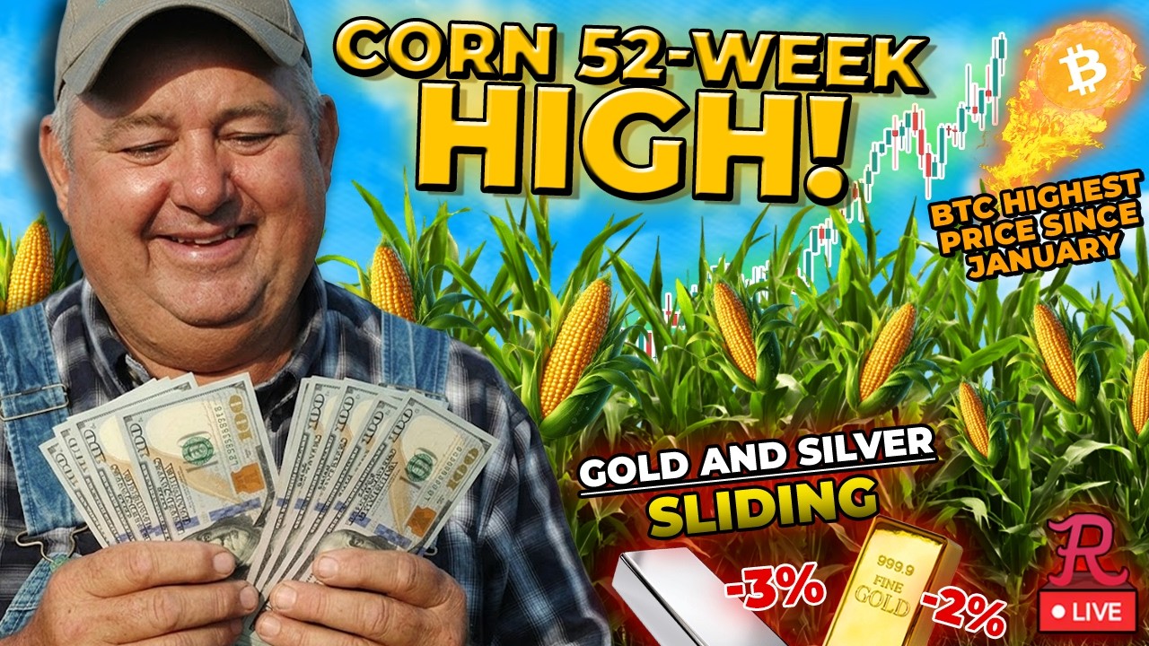 BITCOIN LIVE : BTC $80,000! CORN 52 WEEK HIGHS! BONDS REKT!