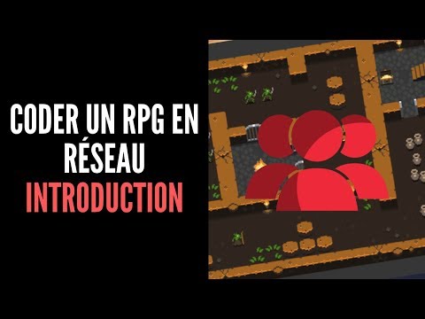Nouvelle vidéo sur ma chaîne : Programmer un RPG en réseau en pur code ...