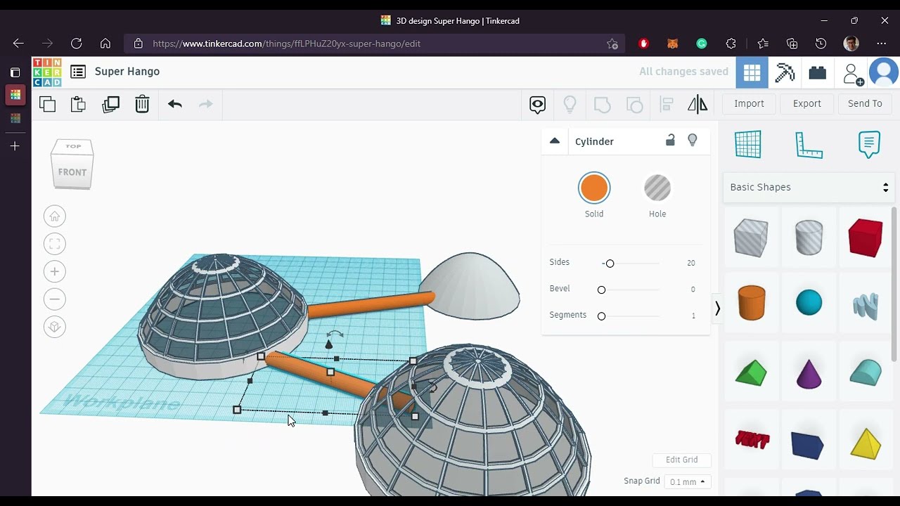 TinkerCAD tutorial  -  Moon Farms  in 10 min
