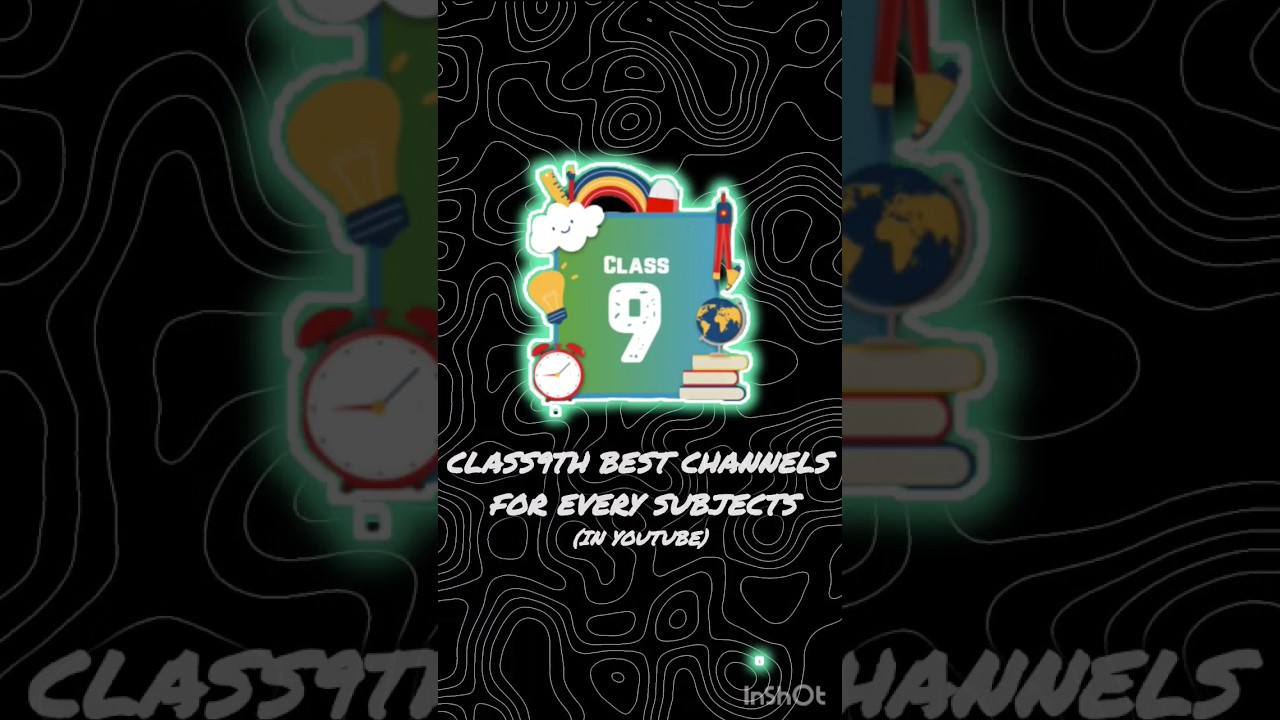 Best YouTube Channels for Class 9th #class9th #education