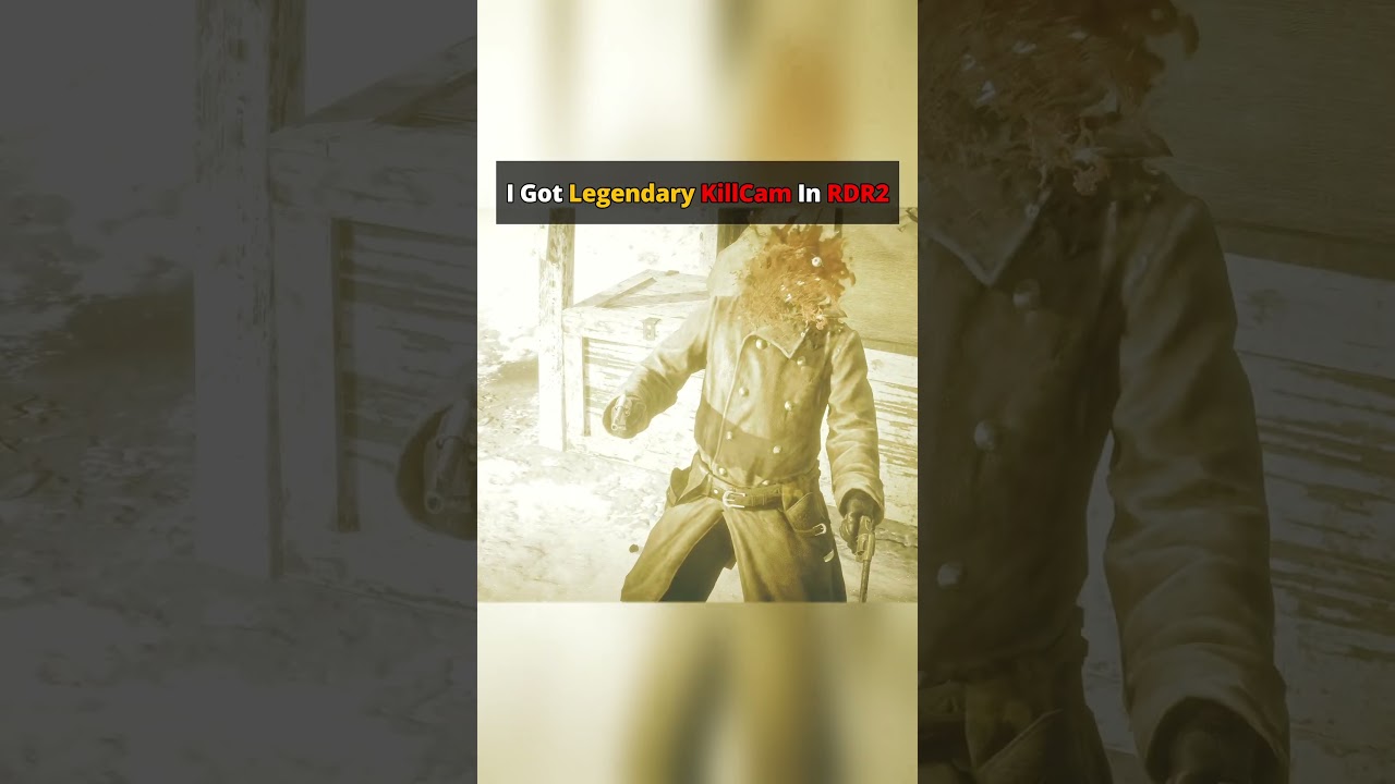 Legendary KillCam on the Rat #rdr2 #reddeadredemption