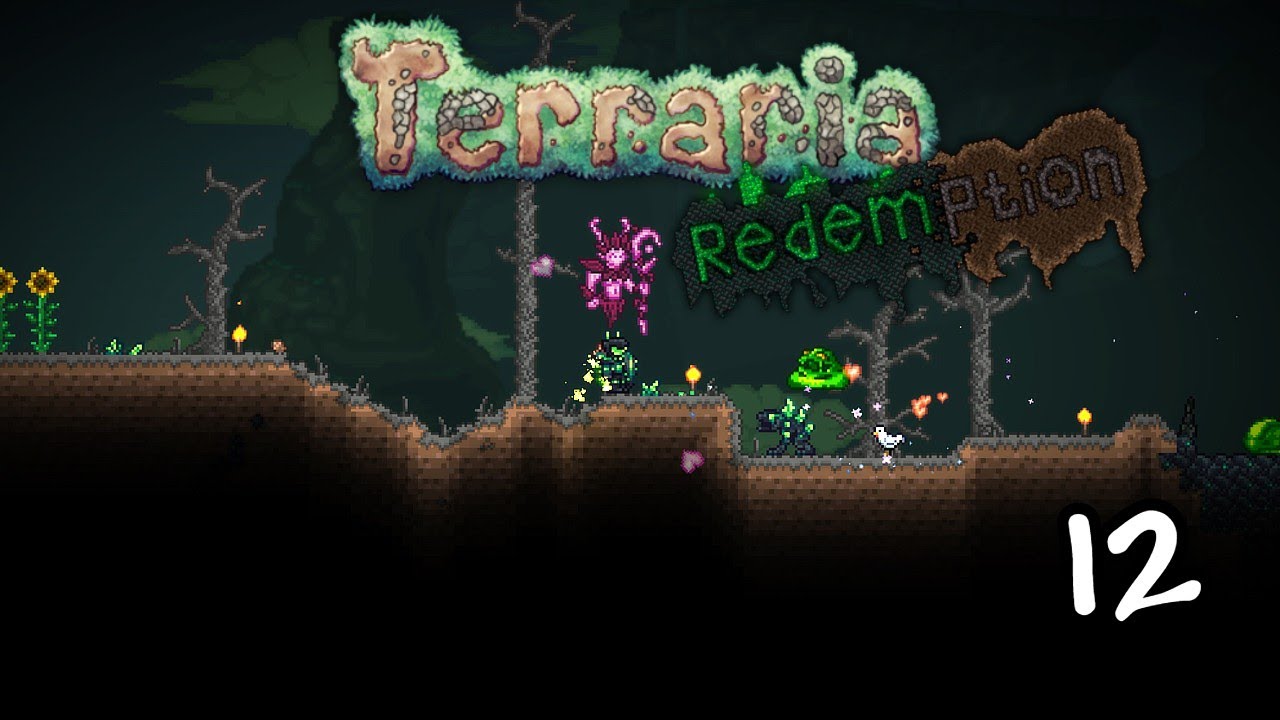 Terraria [Mod of Redemption] Let's Play Episode 12: The Wasteland!