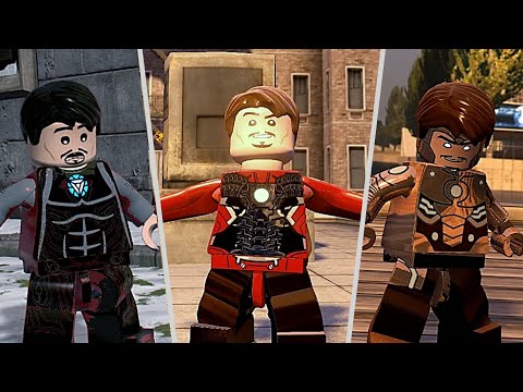 Top 13 Iron Man Transformation In LEGO Video Games