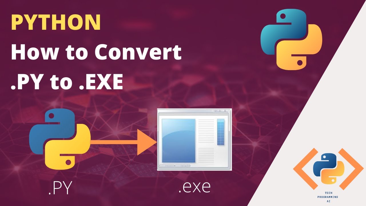 Convert PY to EXE - How to Convert [any] Python File to .EXE (2020)