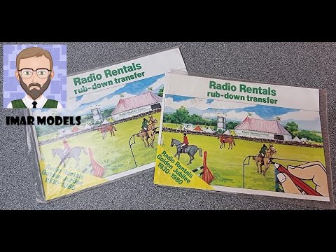 Letraset Radio Rentals Transfer Set | Imar