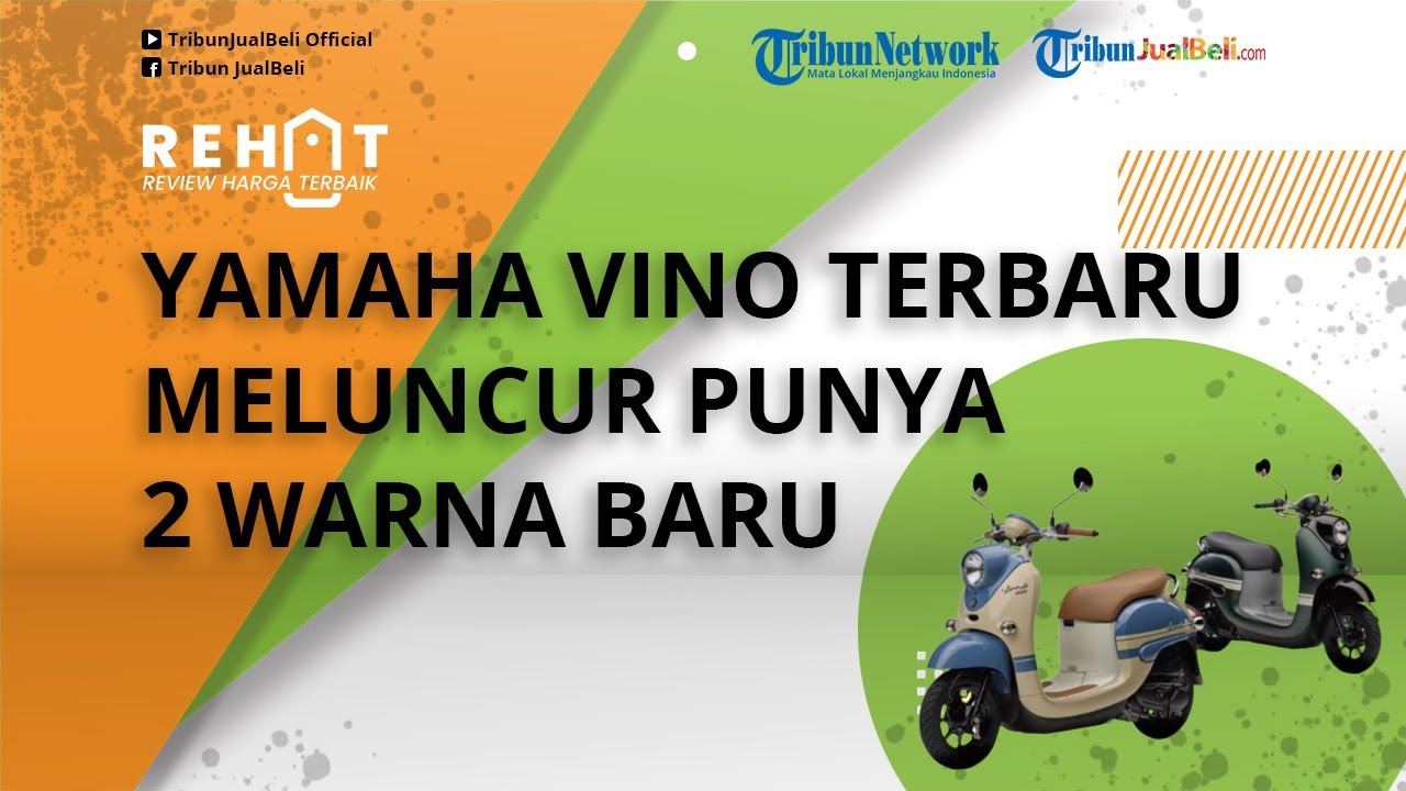 REHAT: Yamaha Vino Terbaru Meluncur, Punya 2 Warna Baru Tampilan Lebih ...