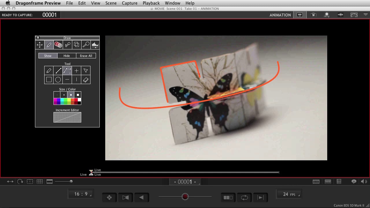 Dragonframe 3 Tutorial - Drawing Tool