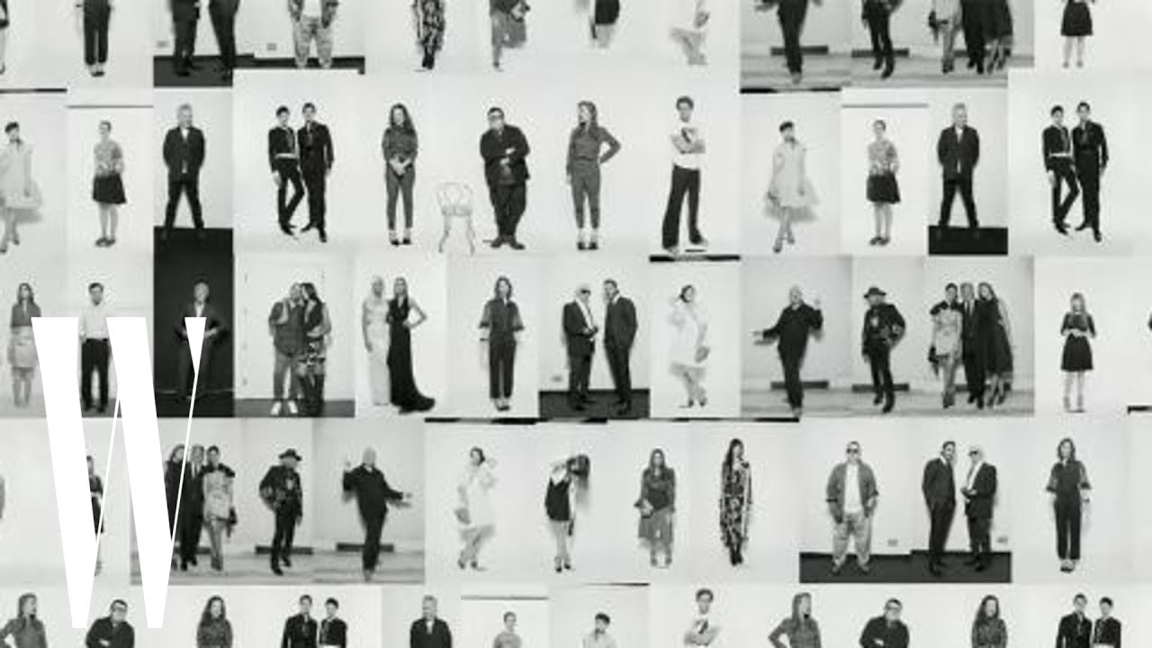 On Set: Who's Who - W Magazine