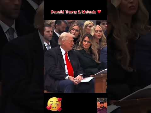 Donald Trump & Melania Trump 🥰