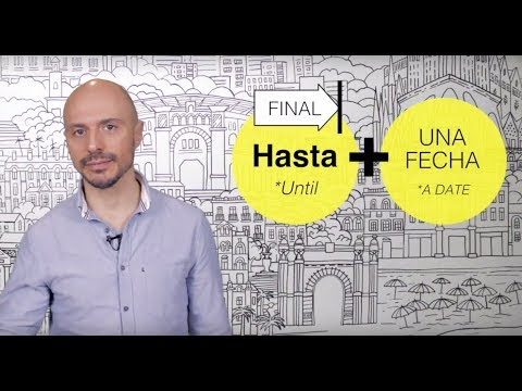 Learn Spanish: (78) DESDE.../HASTA... and DE.../A...