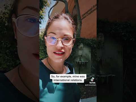 Majors and Minors at University
