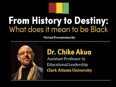 From History to Destiny: What Does it Mean to be Black