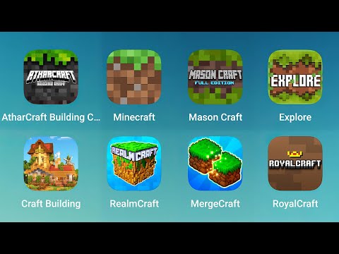 AtharCraft Building, Minecraft, Mason Craft, Explore, Craft Building, RealmCraft, MergeCraft