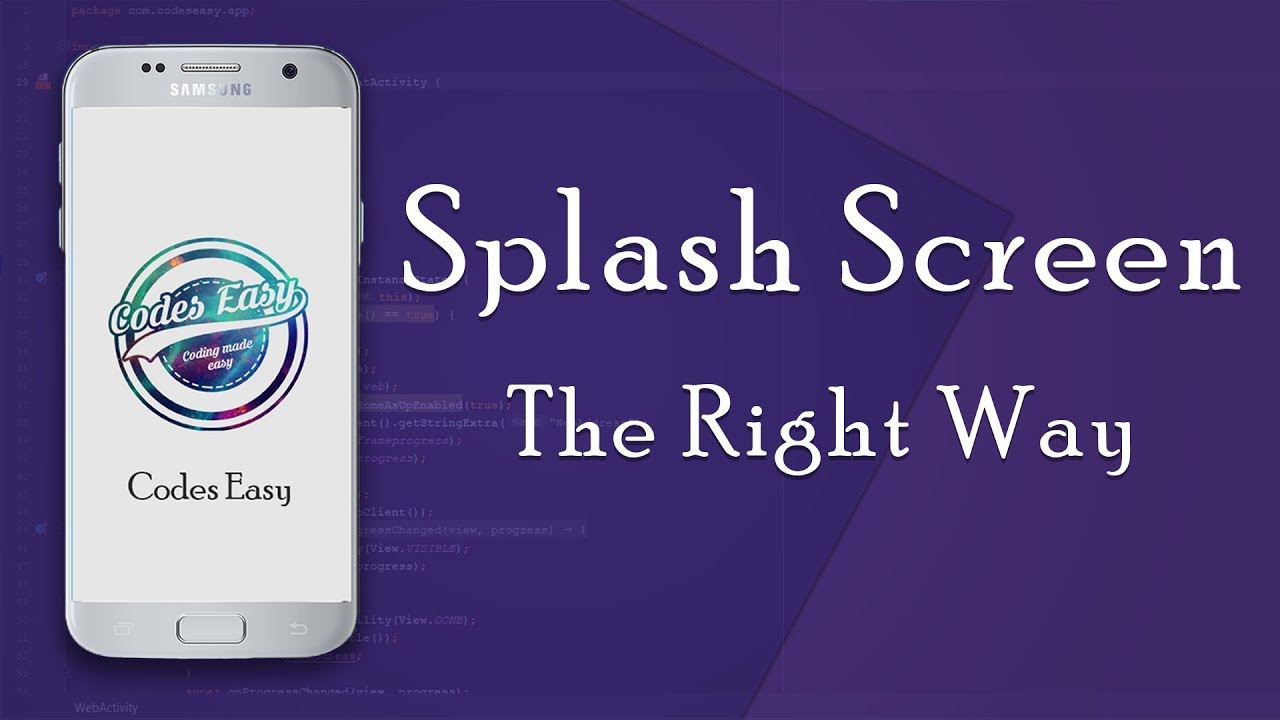 Splash Screen in The Right Way (Updated 2026)