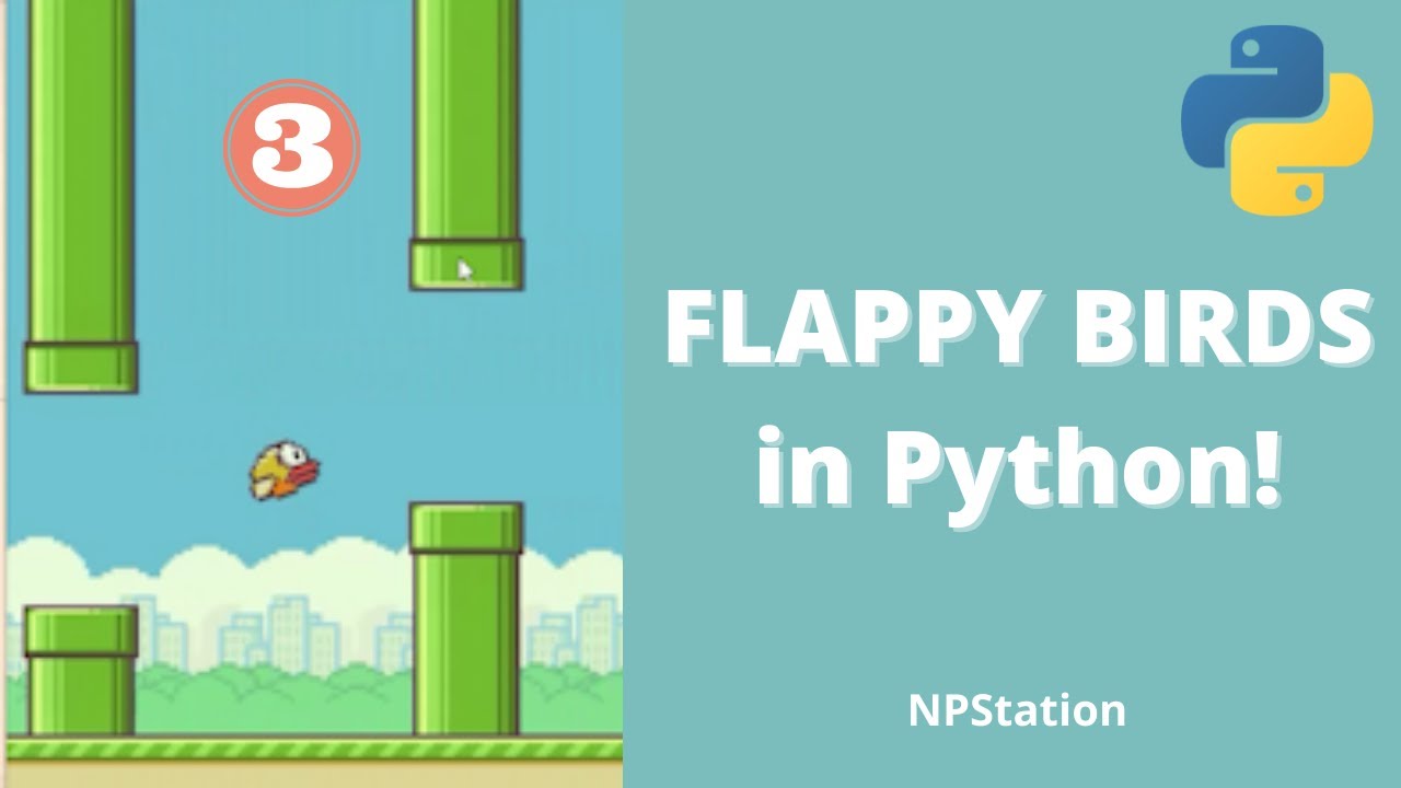 Flappy Bird In Python NEAT Part 3 | Python Project Ideas