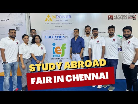 Biggest Study Abroad Fair in Chennai @TheHinduOfficial | Maven Consulting Services