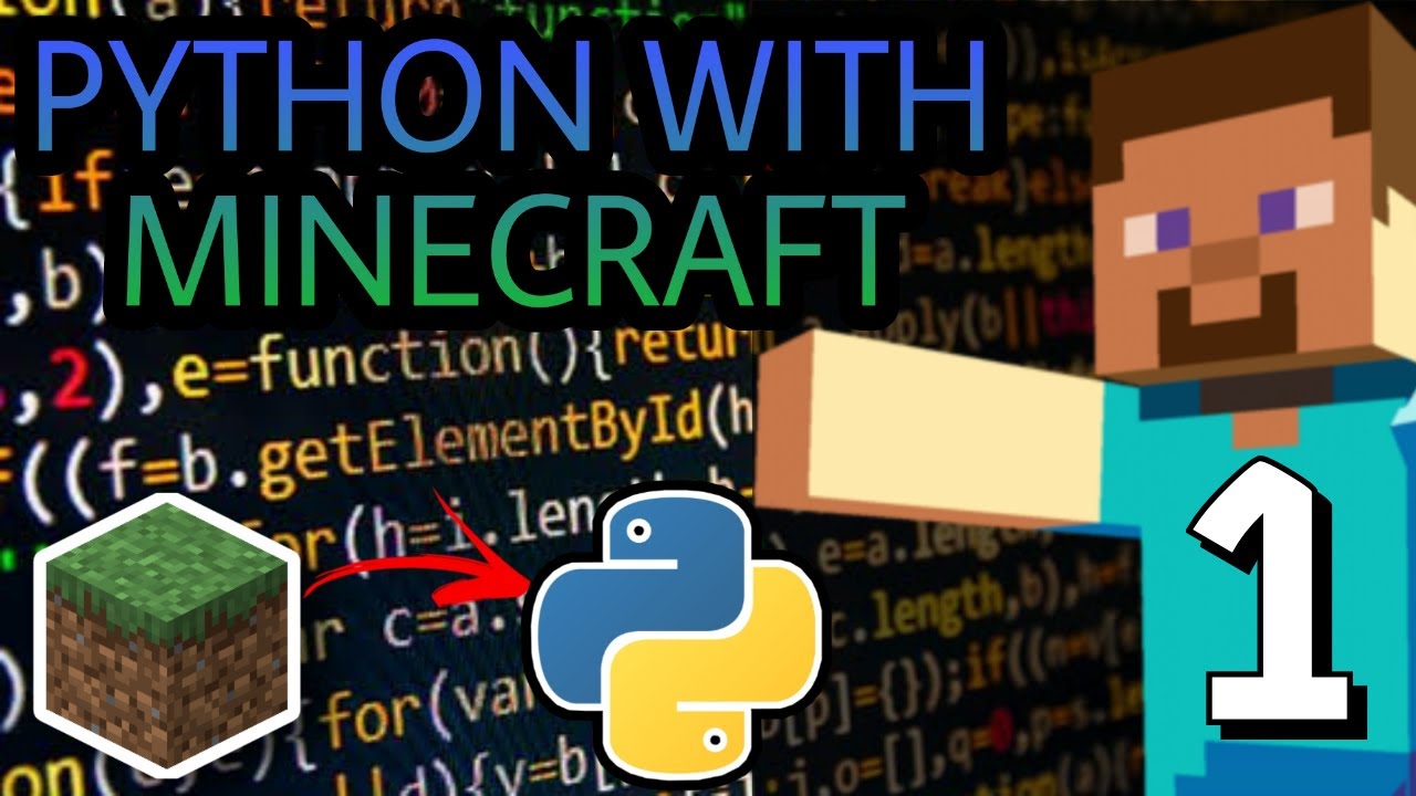 Python with Minecraft | Lesson #1  #minecraft